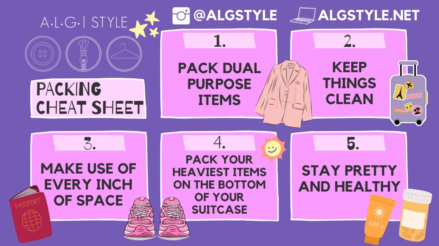 Packing in Style – ALG Style